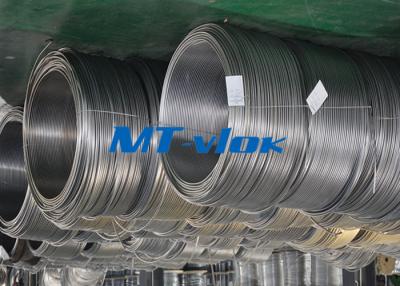 China ASTM A269 / ASME SA269 1 / 4 Inch Cold rolled Stainless Steel Coil Pipe With 300 Series Material for sale