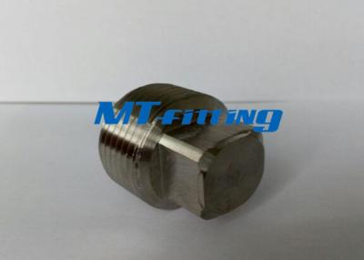 China ASTM A105 F304H / 316H  Round / Hex / Square Stainless Steel Head Plug for sale