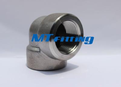 China ASME B16.11 High Pressure F316 / 316L Stainless Steel Elbow 2000LBS for sale
