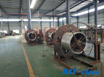 China ASTM B704 Super Long Welded Coiled Nickel Alloy Tubing For Oil Field for sale