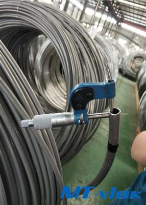 China 0.5'' * 0.049''  Alloy 625 Nickel Alloy Tube Welded Technology Up To 10000m for sale