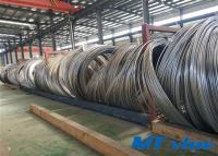 China 1 / 4 Inch Nickel Alloy Tube Welded Coiled Tubing With Bright Annealed Surface for sale