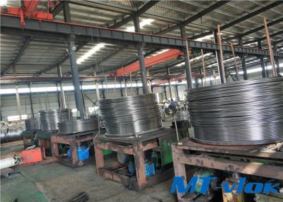 China ASTM B704 Alloy 825 Nickel Alloy Tube 4200m/coil Length With Excellent Strength for sale