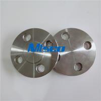 China ASTM A182 F321 / 321H CL300 Flanges Pipe Fittings / Stainless Steel Forged Blind Flange for sale