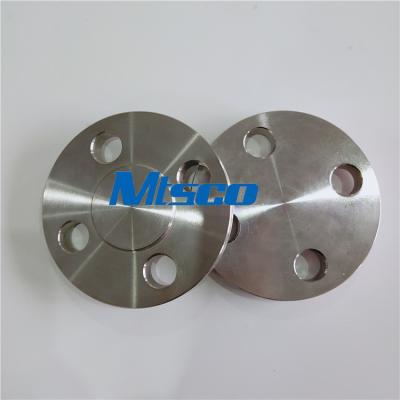 China ASTM A182 F321 / 321H CL300 Flanges Pipe Fittings / Stainless Steel Forged Blind Flange for sale