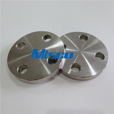 China ASTM A182 F51 / F53 Flanges Pipe Fittings , Duplex Steel Blind Flange For Hydraulic Tube for sale
