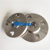 China ASME / ANSI B16.5 2205 / 2507 Flanges Pipe Fittings , Duplex Steel Slip On Flange for sale