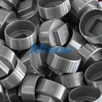 China ASTM A351 304 316 Stainless Steel Square Plug Casting Pipe Fittings for sale