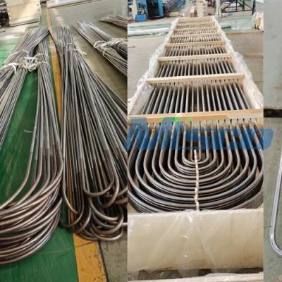 China ASTM A269 TP347/321 Seamless U Bend Tube 25.4 X 2.11mm For Petroleum Refining for sale