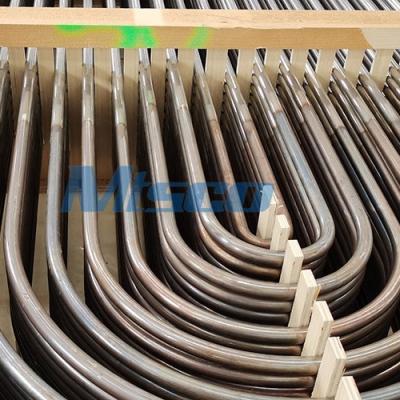 China ASTM A789 S31803 S32205 Heat Exchanger U Tubing , Duplex Steel U Bend Tube for sale