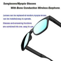 China 2018 New Fashion bluetooth sunglasses wireless headphones bone conduction glasses for sale