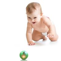 China Lightweight Cute Pet Toys Abs Ball Diameter 44mm Four Kinds Of Sounds For Adjustment for sale