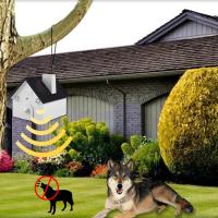China Birdhouse Outdoor ultrasonic dog bark control Deterrent Control Unit Trainer Device for sale