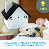 China Birdhouse Outdoor ultrasonic dog bark control Deterrent Control Unit Trainer Device for sale
