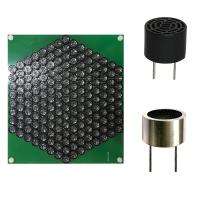 China 16mm Transmitter 25khz ultrasonic transducer sensor 115db with 10mm for ultra sound for sale
