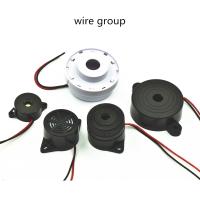 China 100dB 105dB Diameter 42mm Wire Active Car alarm Buzzer , continuant tone pluse tone buzzer for sale