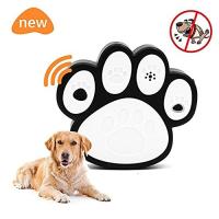 China Dog Paw Shape Ultrasonic Dog Bark Control Indoor Outdoor Deterrent Control Device for sale