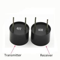 China 10mm 40khz piezo miniature ultrasonic transducer Transmitter Receiver sensor for sale
