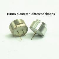 China Aluminum ultrasonic transducer sensor 16mm 40khz transmitter receiver for sale