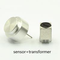 China Aluminum ultrasonic transducer sensor 16mm 40khz transmitter receiver for sale