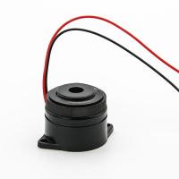 China 24vdc waterproof piezo electric buzzer 2925 loud SPL wire piezo buzzer sign for sale