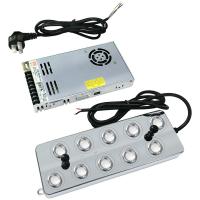 China DC48V Piezoceramic Transducer atomizer 10 head copper ultrasonic mist maker fogger for sale