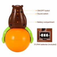 China Pet Dog And Cat Toys Shaking Around Bear Funny Tumbler 0.75lb Lightweight for sale