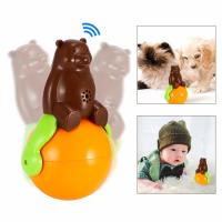 China Pet Dog And Cat Toys Shaking Around Bear Funny Tumbler 0.75lb Lightweight for sale