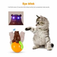 China Safe Puzzle Funny Cute Pet Toys Sound And Light Ball Five Kinds Of Sounds for sale