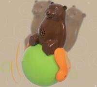 China Christmas Gift Cute Pet Toys , ABS Material Tumbler Cat Toy Funny Sunds Light for sale