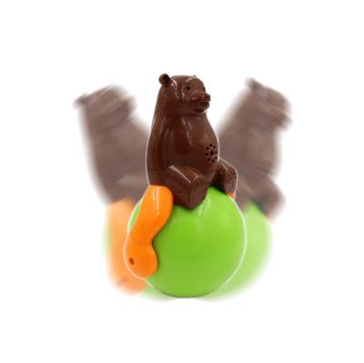 China Moving Flying Bear Musical Tumbler Toy 90dB Signal To Noise Ratio For Baby Cat for sale