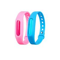 China Silicone Bracelet ultrasonic fly repellent Dayday Band Repellent Insect Bracelet for sale