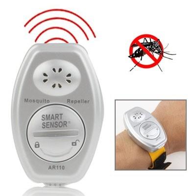 China Watch Type Ultrasonic Mosquito Repeller Silver pest control ultrasonic repeller for sale