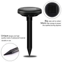 China Solar Powered Ultrasonic Rat Repellent Rodent Mouse Rat Pest Repeller for sale
