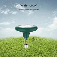 China Powerful Ultrasonic Rat Repellent Solar Energy Snake Vole Rat Mole Repeller for sale