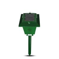 China Solar Rodent ultrasonic mice control Repeller for outdoor with PIR Sensor Light for sale