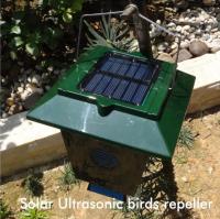 China Solar Rodent ultrasonic mice control Repeller for outdoor with PIR Sensor Light for sale
