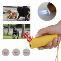 China LED Rechargeable Ultrasonic Dog Repellent Handheld Dog Deterrent to Stop Bark Device for sale
