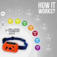 China Electronic Dog Beeper Collar 3.7V Battery Anti Barking Device for sale