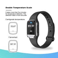 China outdoor portable summerThermometer Function USB Rechargeable Wristbands M20 Mosquito Repellent bracelet for sale