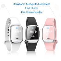 China outdoor portable summerThermometer Function USB Rechargeable Wristbands M20 Mosquito Repellent bracelet for sale
