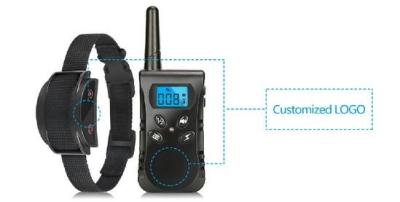 China Waterproof Rechargeable  Remote Beep  Ultrasonic Dog Bark Control Vibration No Shock Anti-Bark E-Collar for sale