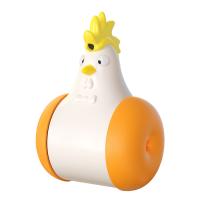 China Cute Chick Shape Voice Control Tumbler Laser Pet Cat Interactive Toy for sale