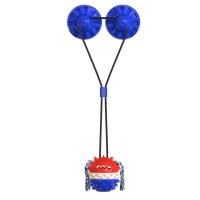 China A Style Reinforced Sucker Rope Ball Dog Toy Bright Yellow Lake Blue for sale