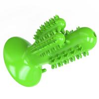 China Cactus Shape Tooth Cleaning Cute Pet Toys Dog Bite Toy With Customized Service for sale