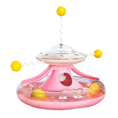 China PP Slow Feeding Indoor Cat Pet Interactive Toys Easy To Use for sale