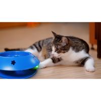 China Hot Selling Pet Food Container Slow Feeding Bowl Iq Treat Dog Toy Fun Feeder Interactive Dog cat Bowl for sale