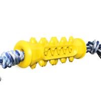 China Manufacture Pet Product Durable Dog Chew Toys Rubber Bone For Dogs for sale