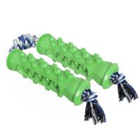 China New Design Bone Shape Dog Double Serrated Grinding Rod Teeth Clean Chew And Dog Chew Treat for sale