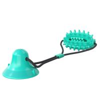 China Teeth Cleaning TPR Dog Toothbrush Toys With Elastic Interactive Toys Pet Products for sale